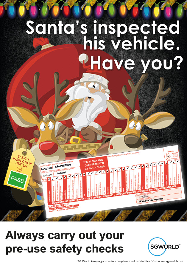 Santa's Sleigh Inspection