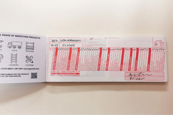 How To Use: SG World's Pre-Use Daily Inspection Checklist