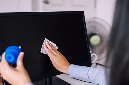 Keeping your Visitor Check In Screen Clean